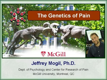 The genetics of pain | HSTalks