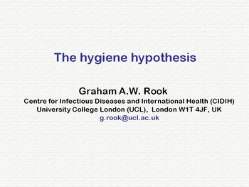 The hygiene hypothesis | HSTalks