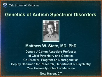 Genetics of autism spectrum disorders | HSTalks