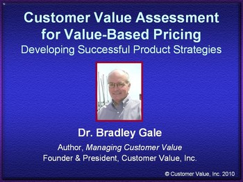 Customer Value Assessment for Value-Based Pricing | HSTalks