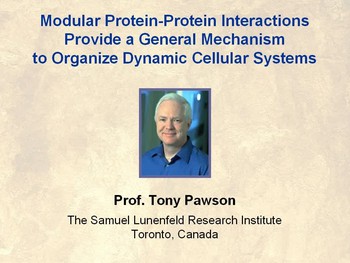 Modular protein-protein interactions provide a general mechanism to ...