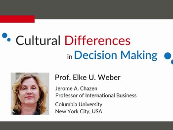 Cultural differences in decision making | HSTalks