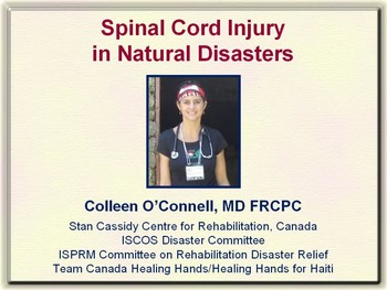 Spinal cord injury in natural disasters | HSTalks