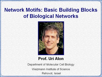 Network motifs: basic building blocks of biological networks | HSTalks