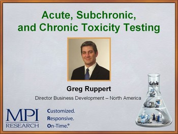 Acute, subchronic, and chronic toxicity testing | HSTalks