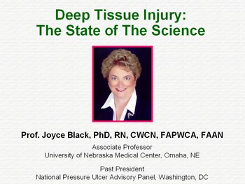 Deep tissue injury: the state of the science | HSTalks