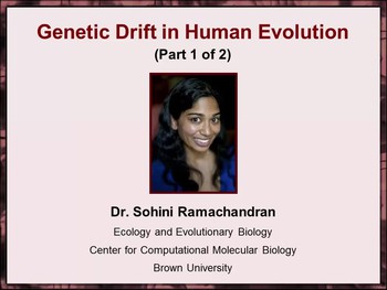 Genetic drift in human evolution 1 | HSTalks