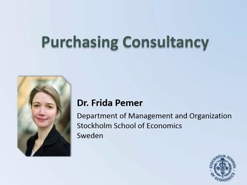 Purchasing consultancy | HSTalks