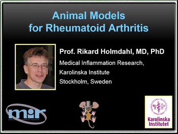 Animal models for rheumatoid arthritis | HSTalks