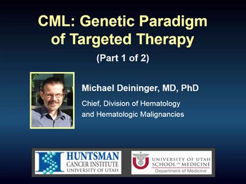 CML: genetic paradigm of targeted therapy 1 | HSTalks
