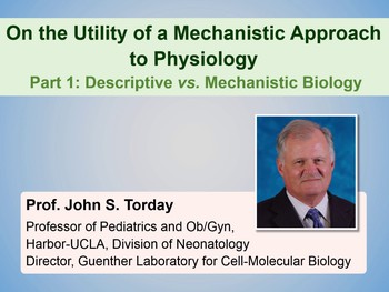 On the utility of a mechanistic approach to physiology - descriptive vs ...
