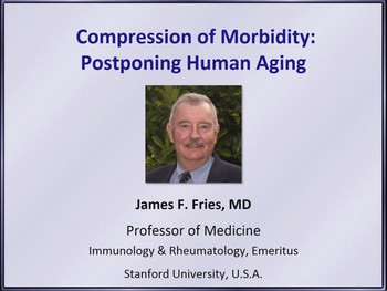 Compression of morbidity: postponing human aging | HSTalks