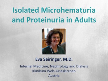 Isolated microhematuria and proteinuria in adults | HSTalks