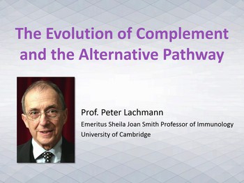 The evolution of complement and the alternative pathway | HSTalks
