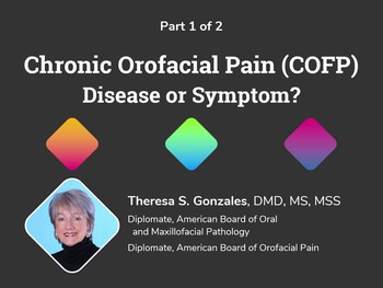 Chronic orofacial pain (COFP) disease or symptom? 1 | HSTalks