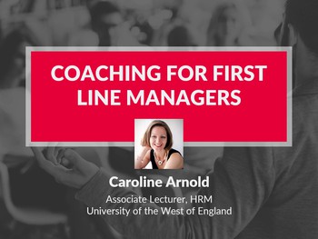 Coaching for first line managers | HSTalks