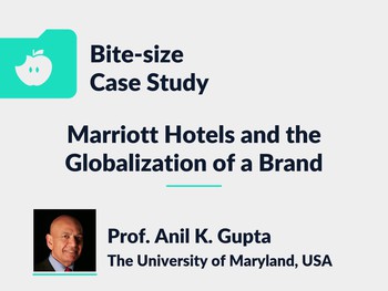 Marriott Hotels and the globalization of a brand | HSTalks