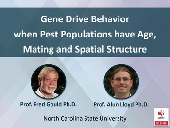 Gene drive behavior when pest populations have age, mating and spatial ...