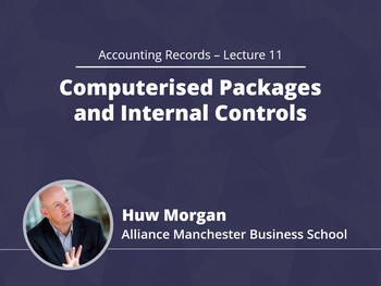 Computerised packages and internal controls | HSTalks
