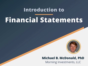 Introduction to financial statements | HSTalks