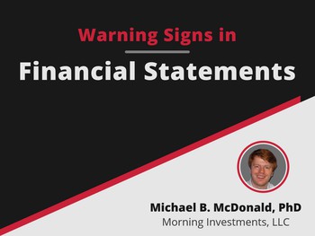 Warning signs in financial statements | HSTalks
