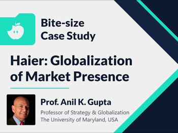 Haier: globalization of market presence | HSTalks