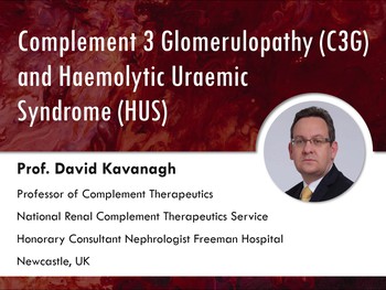 Complement 3 glomerulopathy (C3G) and haemolytic uraemic syndrome (HUS) | HSTalks
