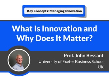 What is innovation and why does it matter? | HSTalks