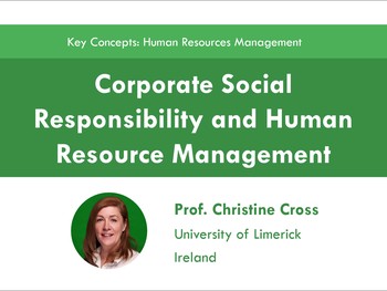 Corporate social responsibility and human resource management | HSTalks