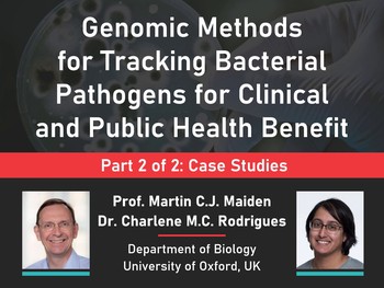 Genomic methods for tracking bacterial pathogens for clinical and ...