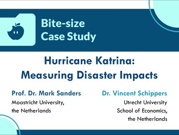 Hurricane Katrina: measuring disaster impacts | HSTalks