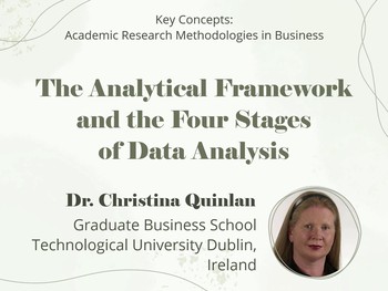 The analytical framework and the four stages of data analysis | HSTalks