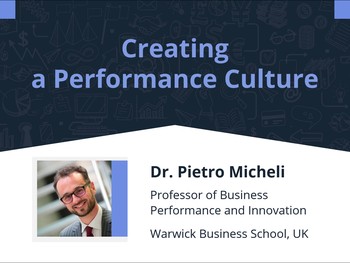 Creating a performance culture | HSTalks