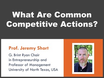 What are common competitive actions? | HSTalks