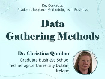 Data gathering methods | HSTalks