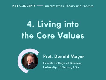 Living into the core values | HSTalks