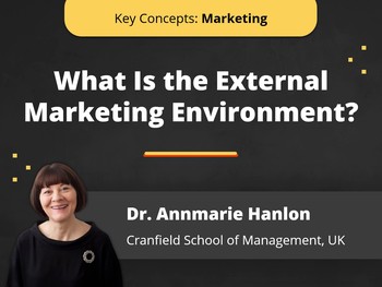 What is the external marketing environment? | HSTalks