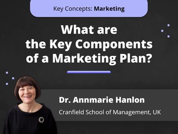What are the key components of a marketing plan? | HSTalks