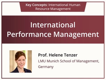 International performance management | HSTalks