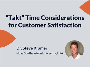 “Takt” time considerations for customer satisfaction | HSTalks