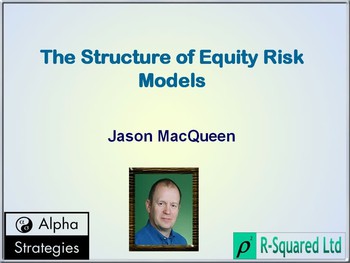 The structure of equity risk models | HSTalks